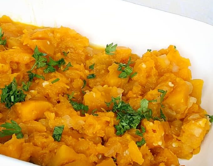 Abóbora Cabotia Refogada - Receitas Kidelícia